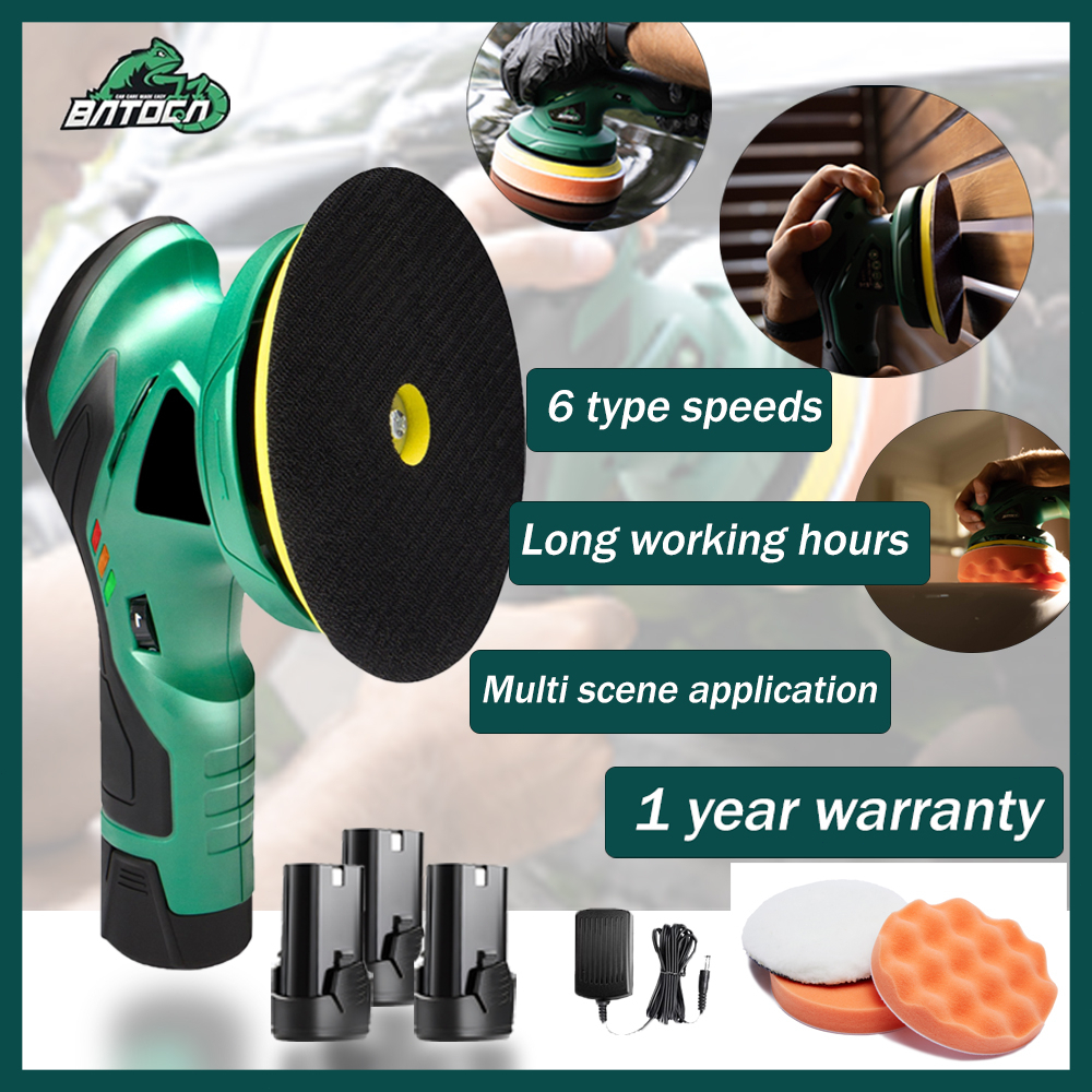 Batoca 12V Auto Beauty Waxen Auto Paint Care Washing Cordless Car ...