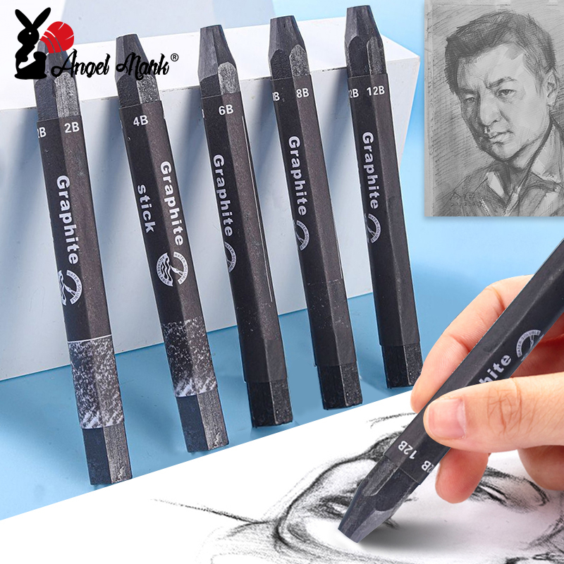 Angel Mark DEDEDEPRAISE Water Soluble Graphite Rod Pencil Graphite ...