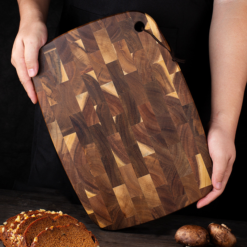[Ready Stock Free Shipping] Solid Wood Cutting Board Acacia Wooden ...