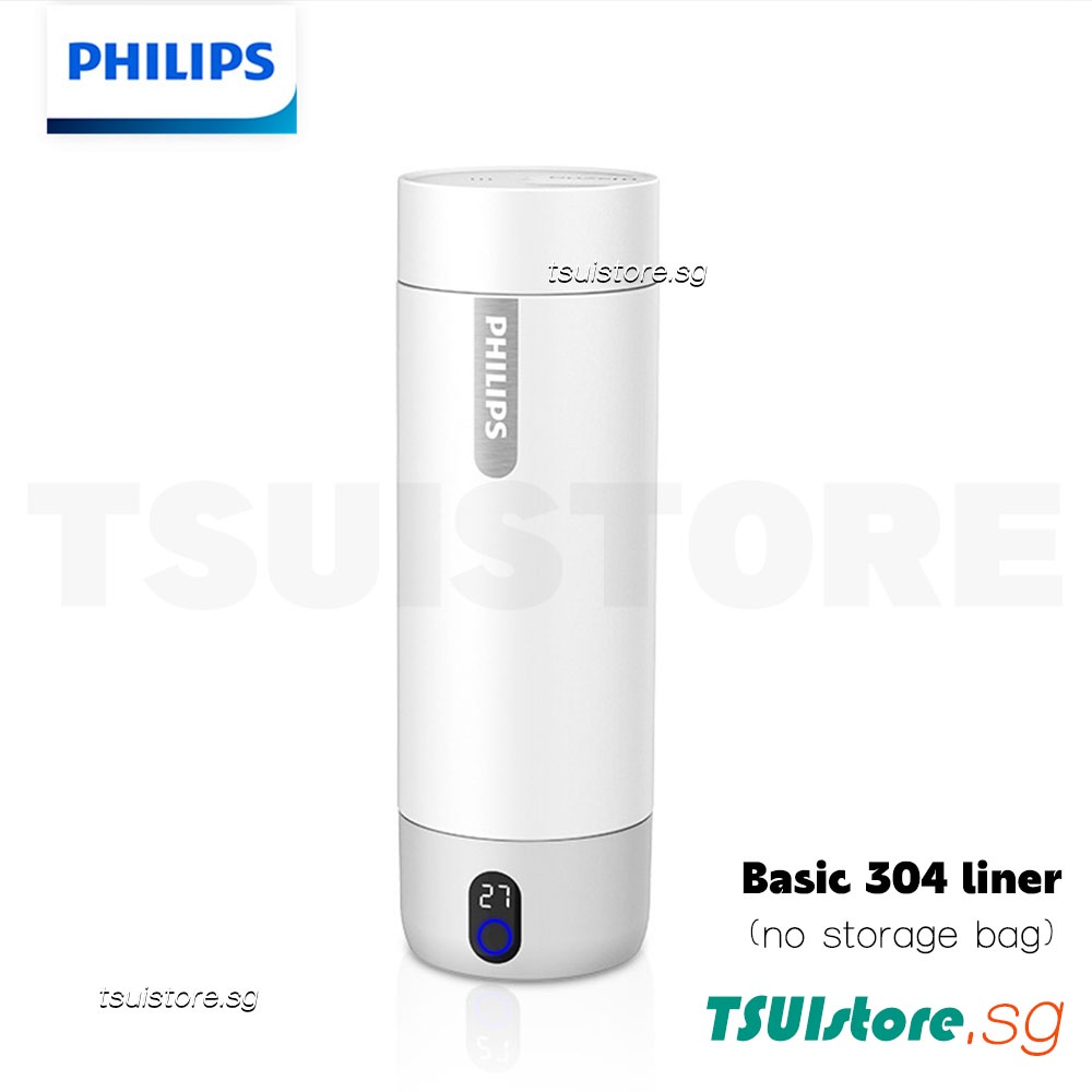 PHILIPS 400ml Electric Kettle Thermos Cup Bottle 316 liner Portable ...