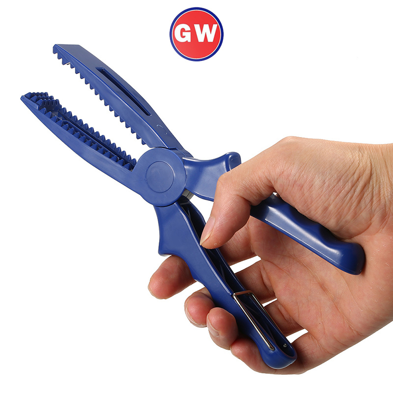 2 Colors Fishing Pliers Gripper Clamp Grip ABS Plastic Fish Lip Gripper ...