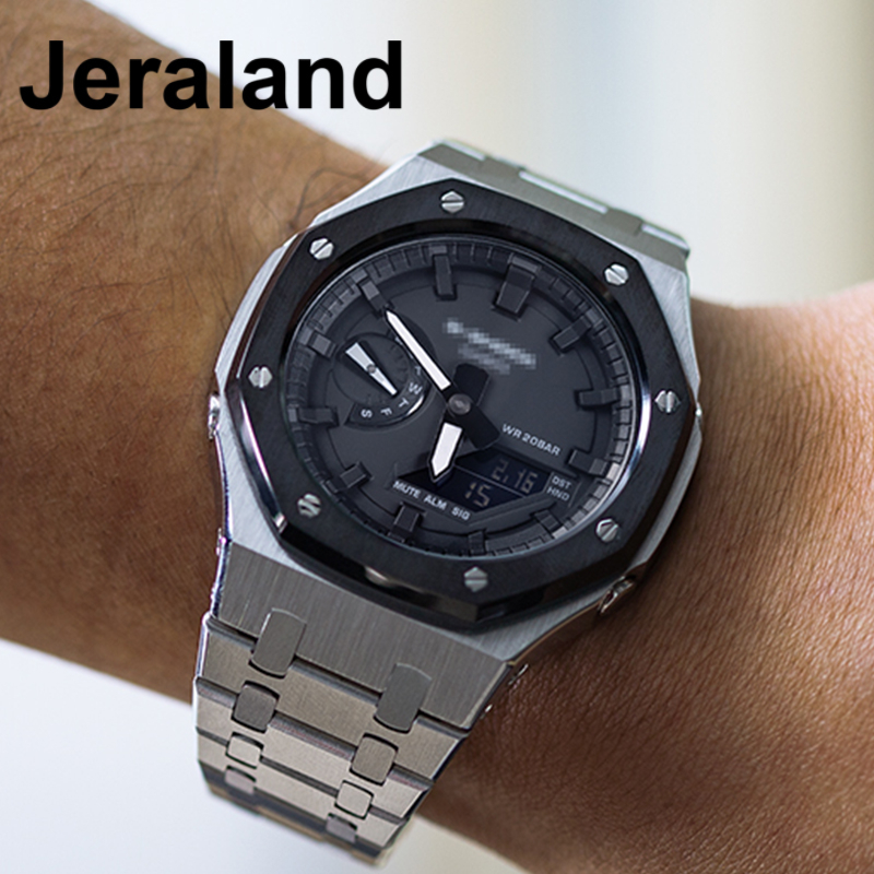 GA2100 Mod Kit CasiOak Metal Bezel For 3rd 4th Strap 316 Stainless ...