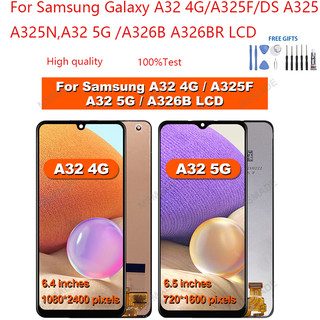 For Samsung Galaxy A32 4G/A325F/DS A325M A325N,A32 5G /A326B A326BR LCD ...
