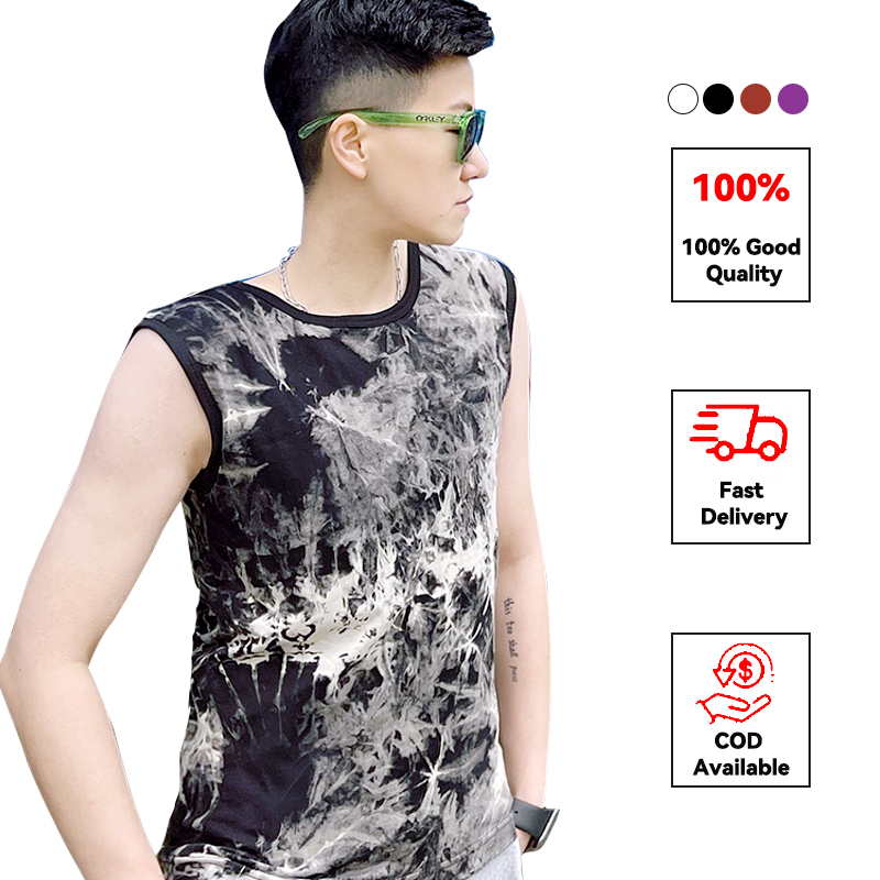 Tie Dye Chest Binder Baju Melayu Budak Singlet Front Bandage Side