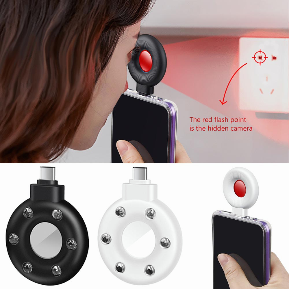 Anti Spy Camera Detector Portable USB Infrared Alat Pengesan Camera ...