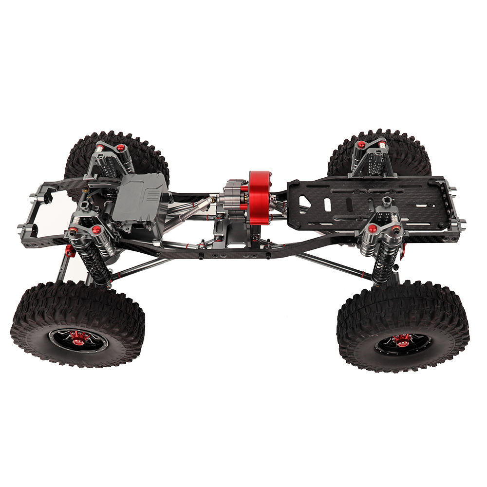 SCX10 RC Crawler 1/10 All-metal Chassis Frame Remote Control Car Model ...
