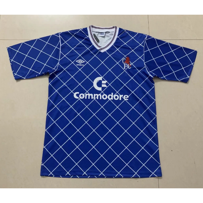 1981 1983 Chelsea Home Retro Football jersey 1985 1987 | Shopee Malaysia