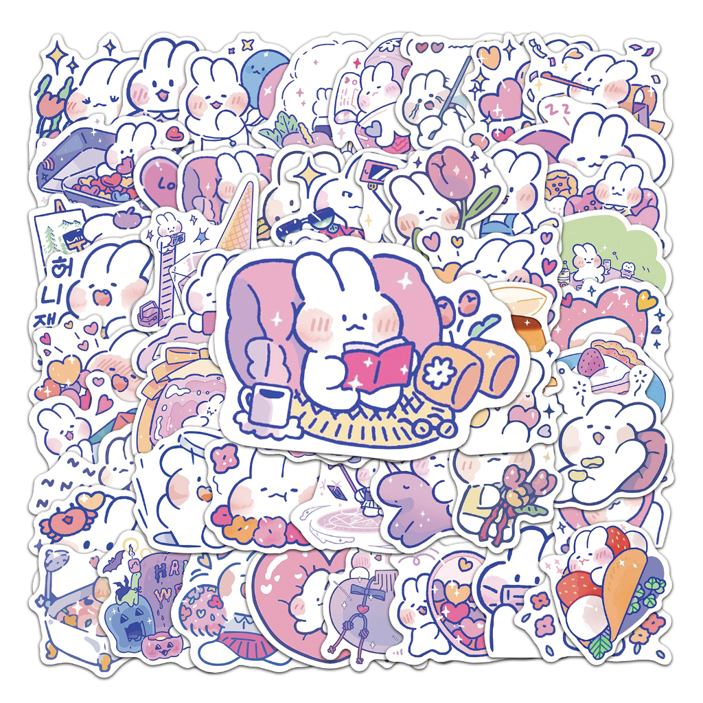 50 Piece Funny MONGMONG LOVELY Stickers For Laptops/Phones/Helmet/Car ...