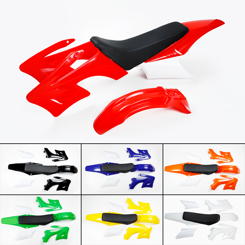 Motorcycle Plastic Fairing Body Kits Number Plate Front Rear Fender ...