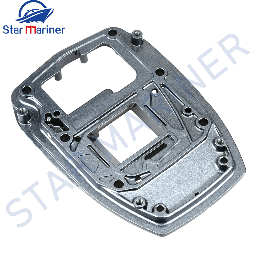 6B4-41137 Exhaust Guide Manifold Plate For Yamaha Outboard Motor 2T 15D ...