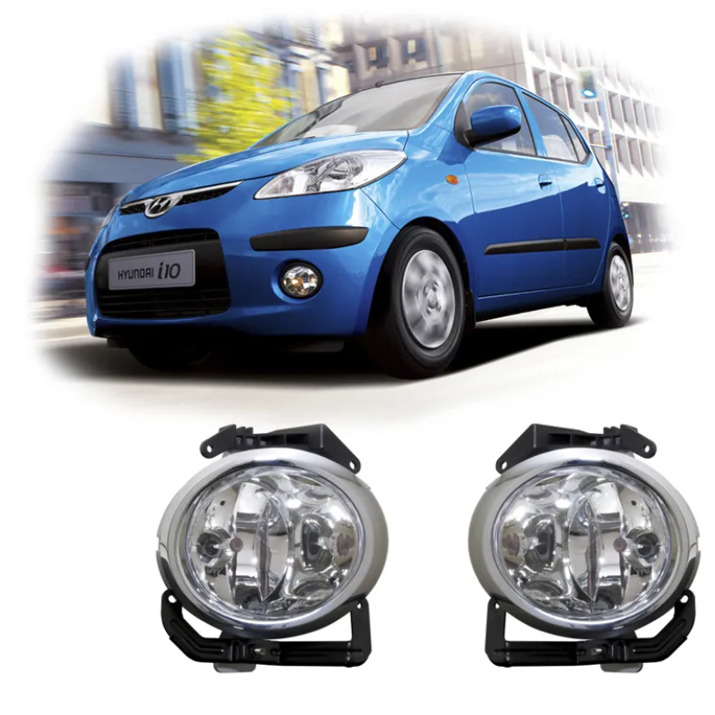 Fog Lamp Front bumper Fog Light assembly For Hyundai i10 2008 2009 2010 ...