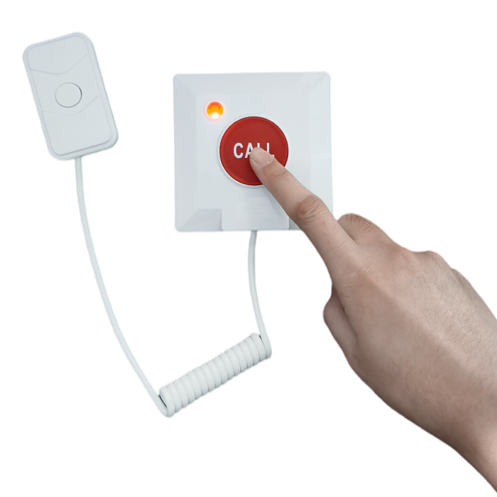 Hospital Emergency Call Bell Button Bath Room Toliet Pull Cord pager ...