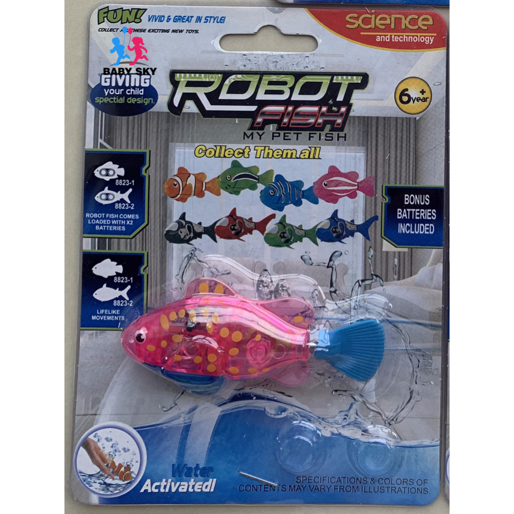 ikan robot robot fish fish toy swim robo fish toy toy fish swimming ...