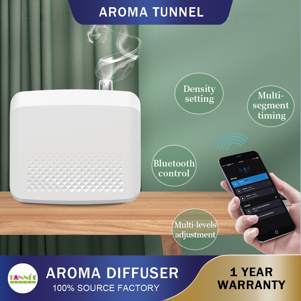 AROMA TUNNEL 800ML 3000m³ Aroma Diffuser Smart Timing Large Capacity ...