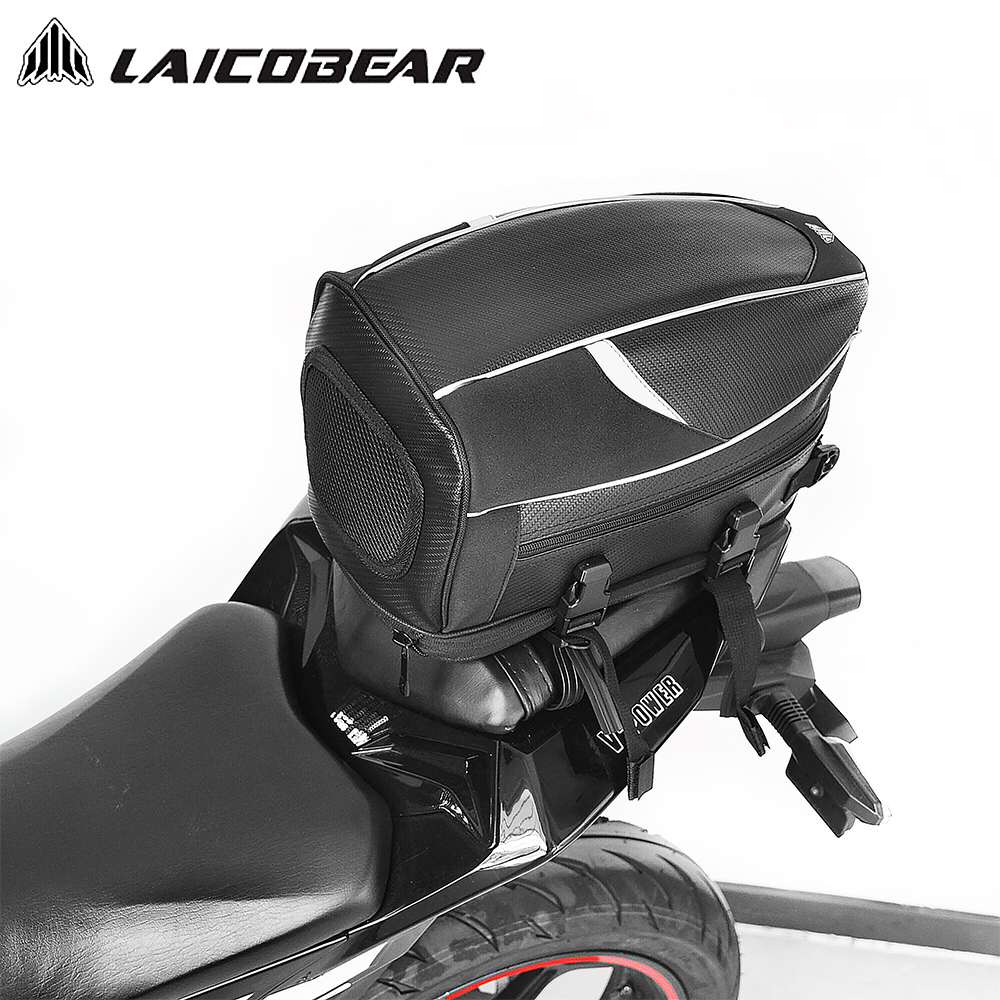 Waterproof Motorcycle Luggage Tail Bags Back Seat Bags Travel Bag ...