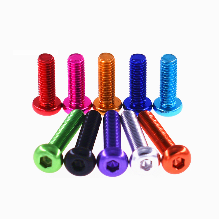 1 PC Aluminum Alloy 7075 Half-round Head Socket Head Screws M3xL=6/8/10 ... 1 PC Aluminum Alloy 7075 Half-round Head Socket Head Screws M3xL=6/8/10 ...