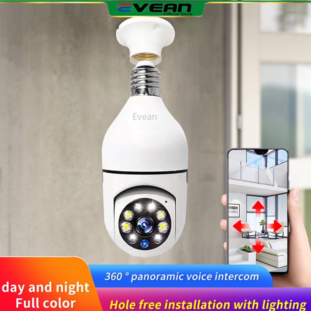 Evean CCTV Camera 1080P Smart Security IP Cam 360 Degree 3D Panoramic ...