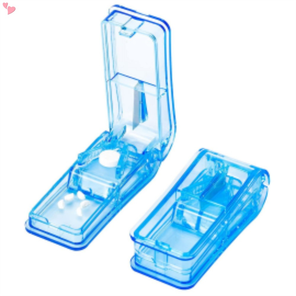Pill Cutter, Best Pill Cutter Pill Box 2 in 1, Tablet Splitter for ...