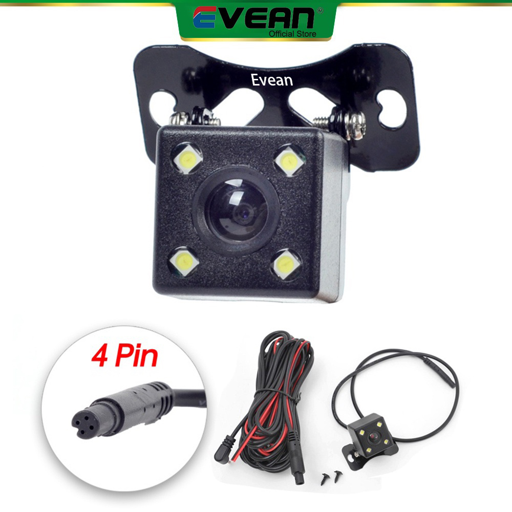 Evean 4Pin Rear View Camera for Car Dvr Car Mirror 4 Pin Reverse Camera ...