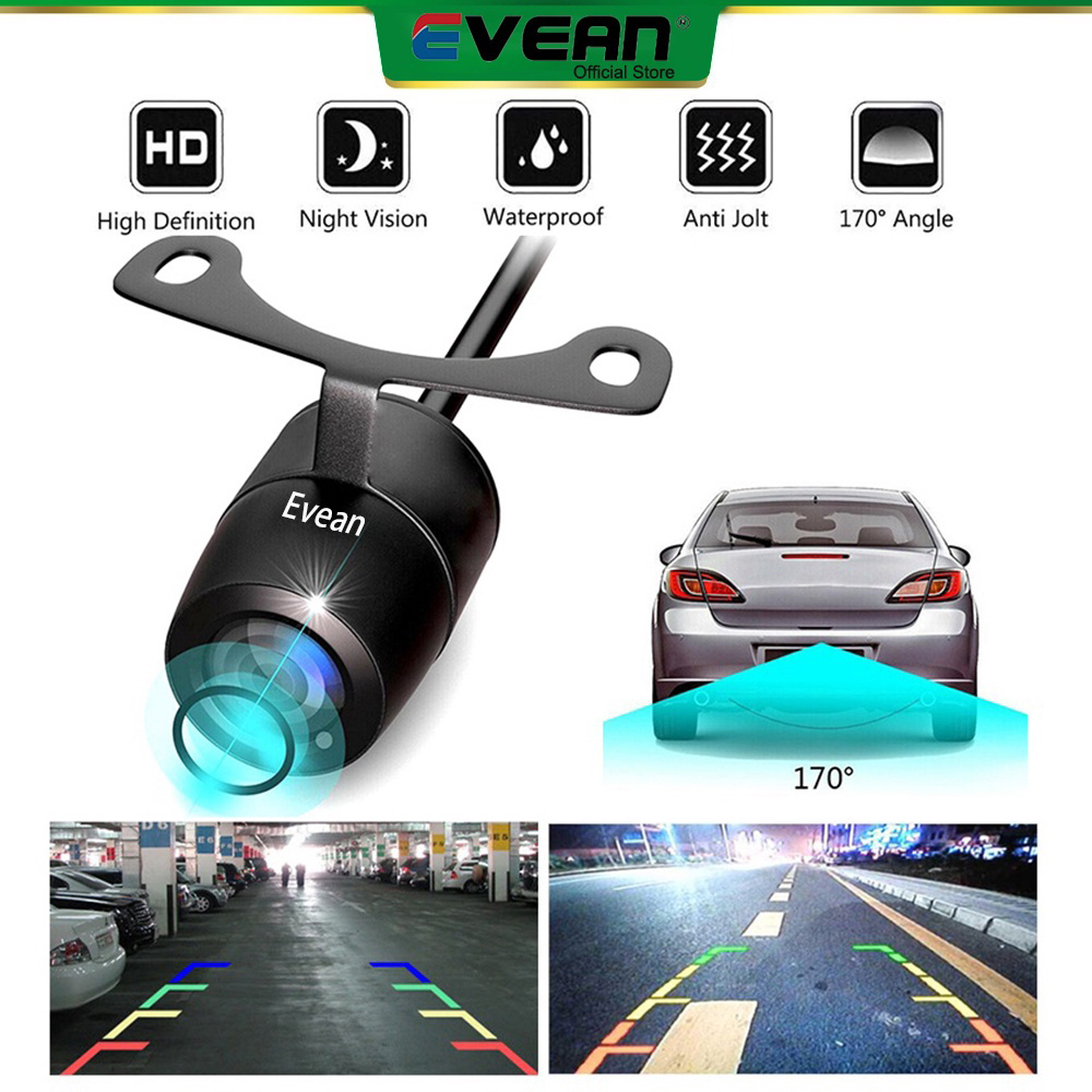 Evean Universal Waterproof Vehicle Camera Car Parking Aid System Rear ...