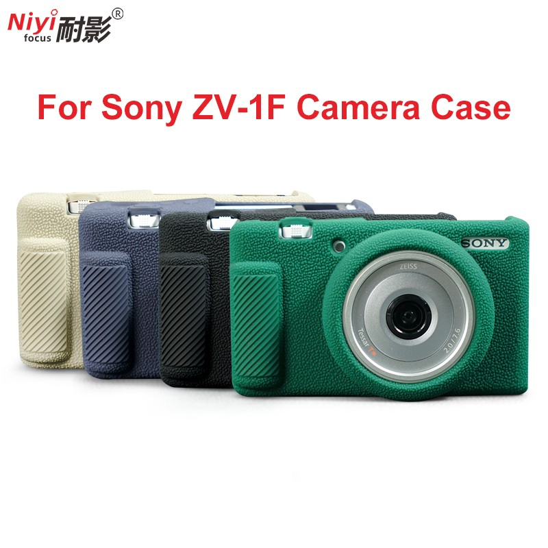 Soft Silicone Rubber Camera Case Armor Skin DSLR bag Cover For Sony ZV ...