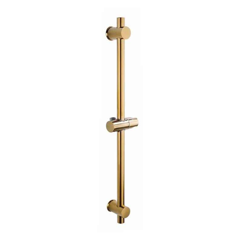 Black/Chrome/Gold Adjustable Shower Head Slide Bar with Hand Held ...