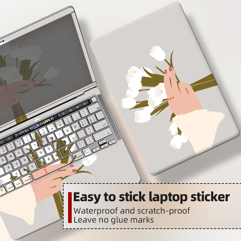 Pre-cut Laptop sticker Matte skin,Cute Cartoon Art decal,For ASUS/Acer ...