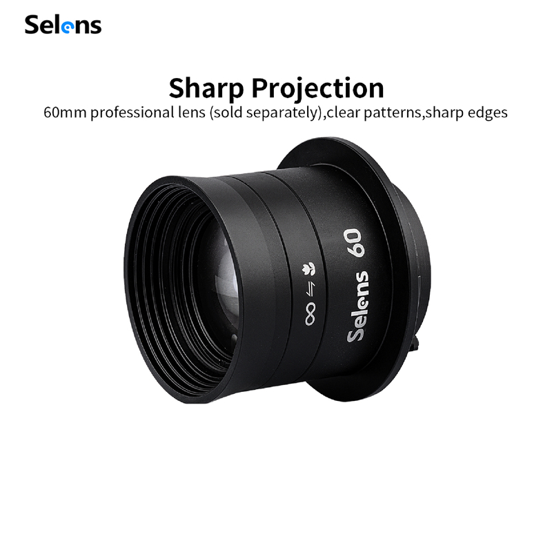 Selens EF Lens 60mm for Selens Bowens Mount Conical Snoot | Shopee Malaysia