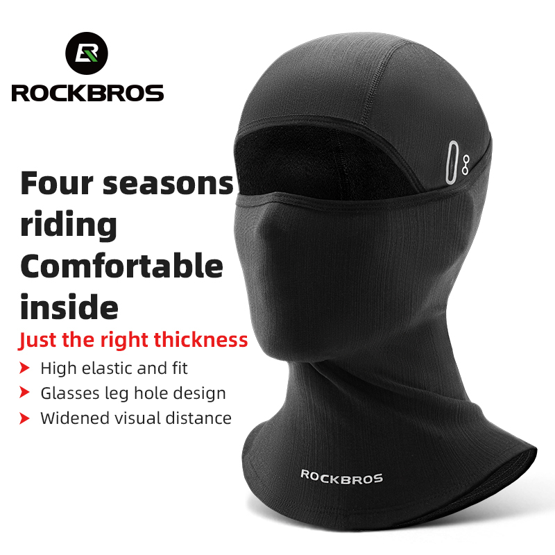 【MY Delivery】ROCKBROS Motorcycle Mask Head Cover Cycling Full Face Sun ...