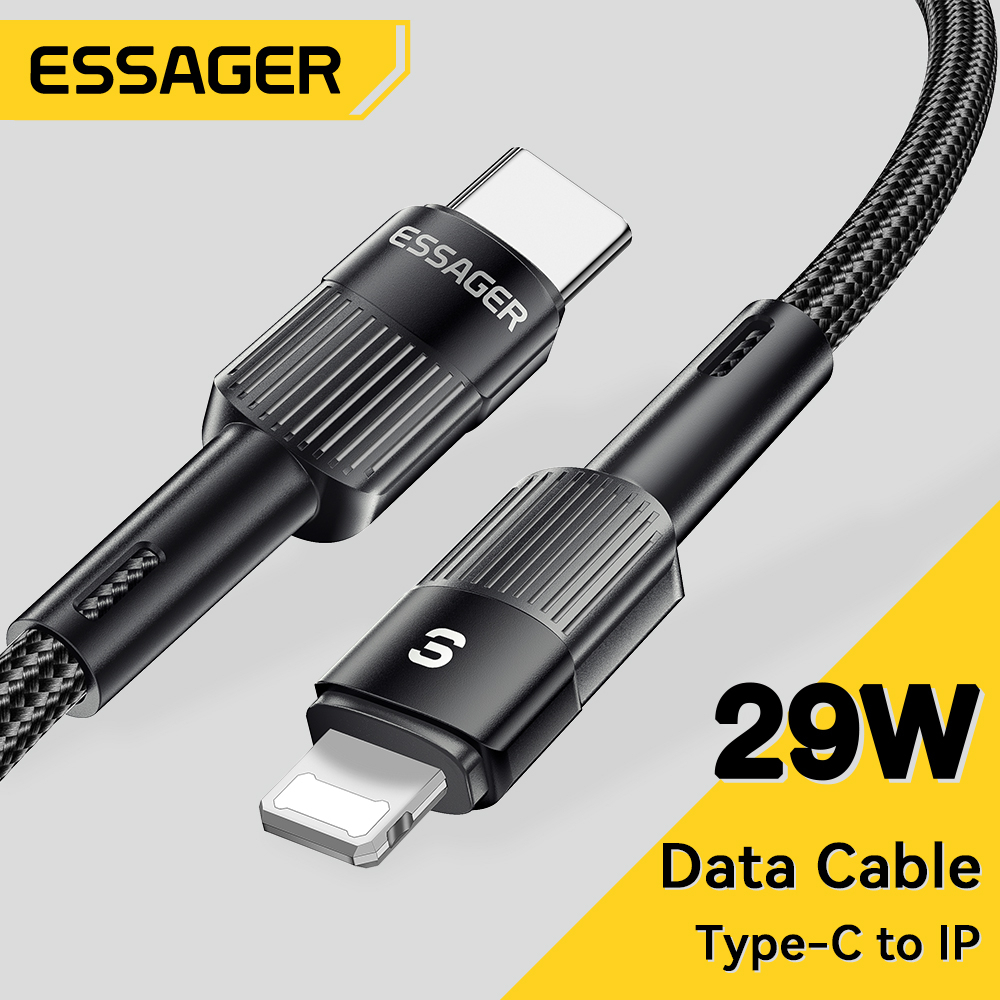 Essager PD 29W Type c to ios cable for ip 7-14 fast charging Cord ...