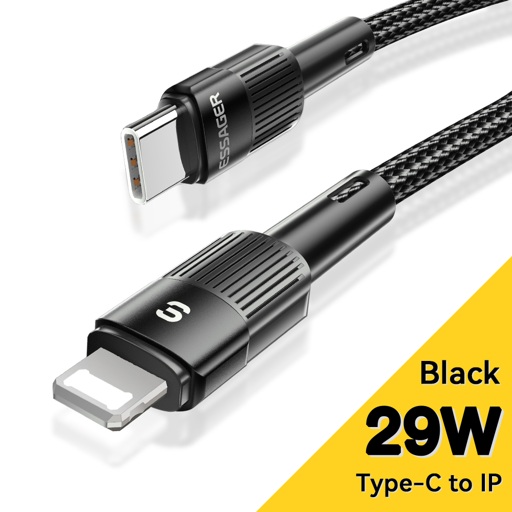 Essager PD 29W Type c to ios cable for ip 7-14 fast charging Cord ...