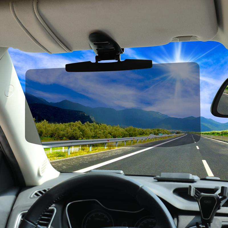 Car Sun Visor Anti-Dazzle Anti-UV Rotatable Adjustable Sun Visor ...