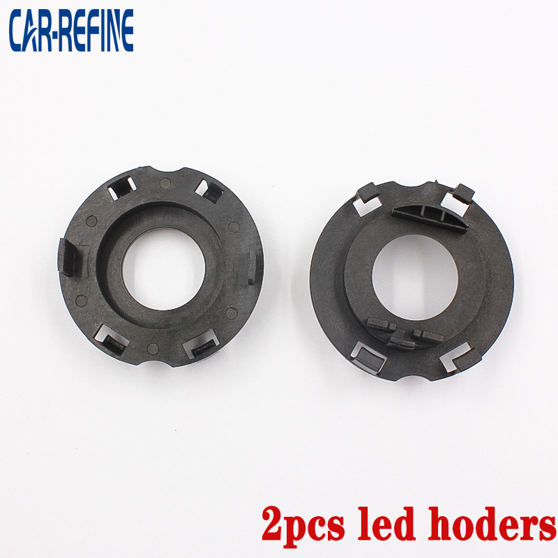 1 Pcs Car Headlight Bulbs Holder Adapter Sockets H7 LED Lamp Base ...