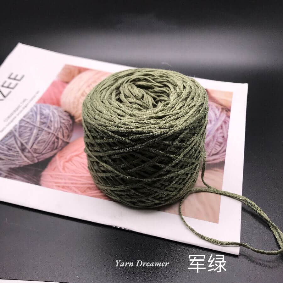 Benang kait Hollow Cylinder Yarn for Knitting Yarn DIY Crochet yarn ...
