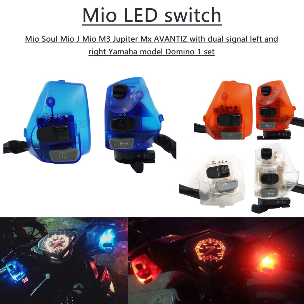Yamaha Led transparent switch mio soul mio j mio m3 Jupiter MX Avantiz ...
