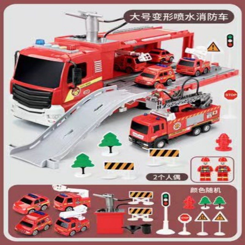 fire truck toy bomba mainan fire truck toy big size fire rescue truck ...