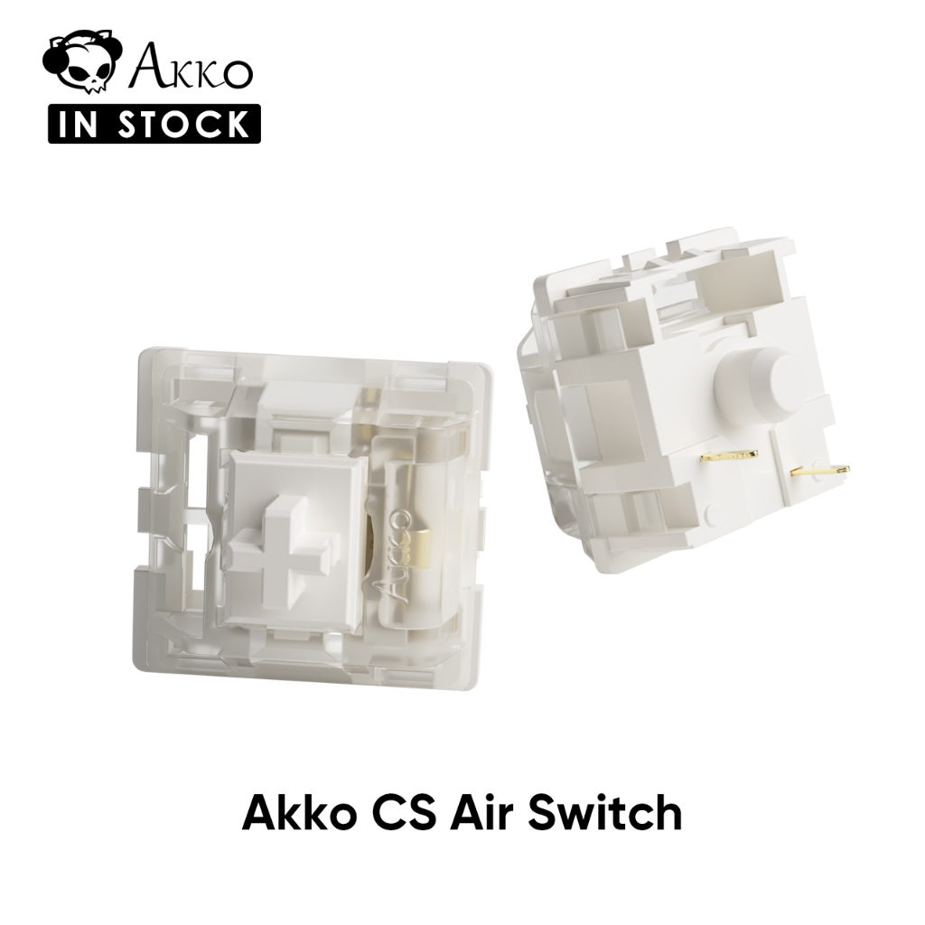 [2 Pack-90 pcs] Akko Air Switch with Stable Dustproof Stem for MX ...