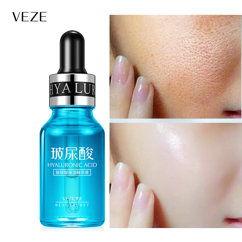 Veze Hyaluronic Acid Serum Moisturizing Face Essence Whitening Lifting ...