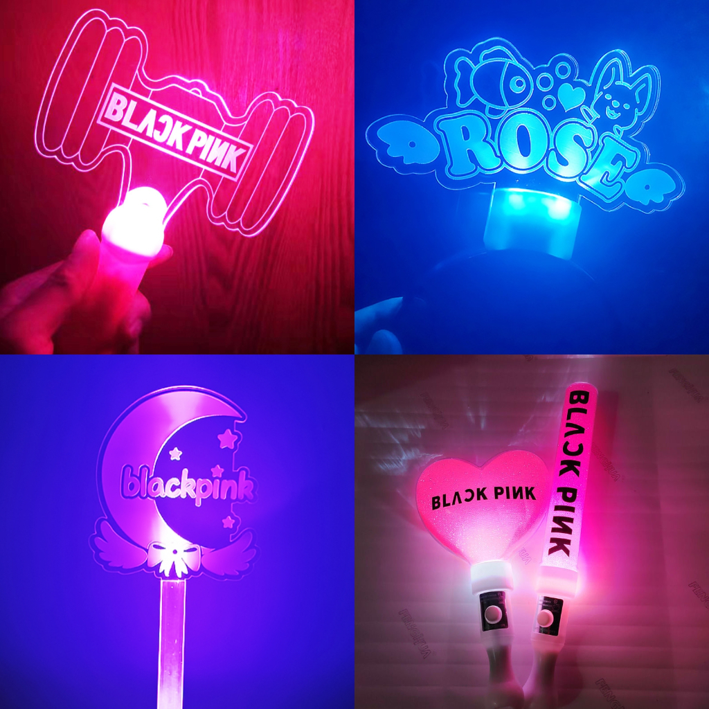 blackpink lightstick for concert fan support light headband glow sticks ...