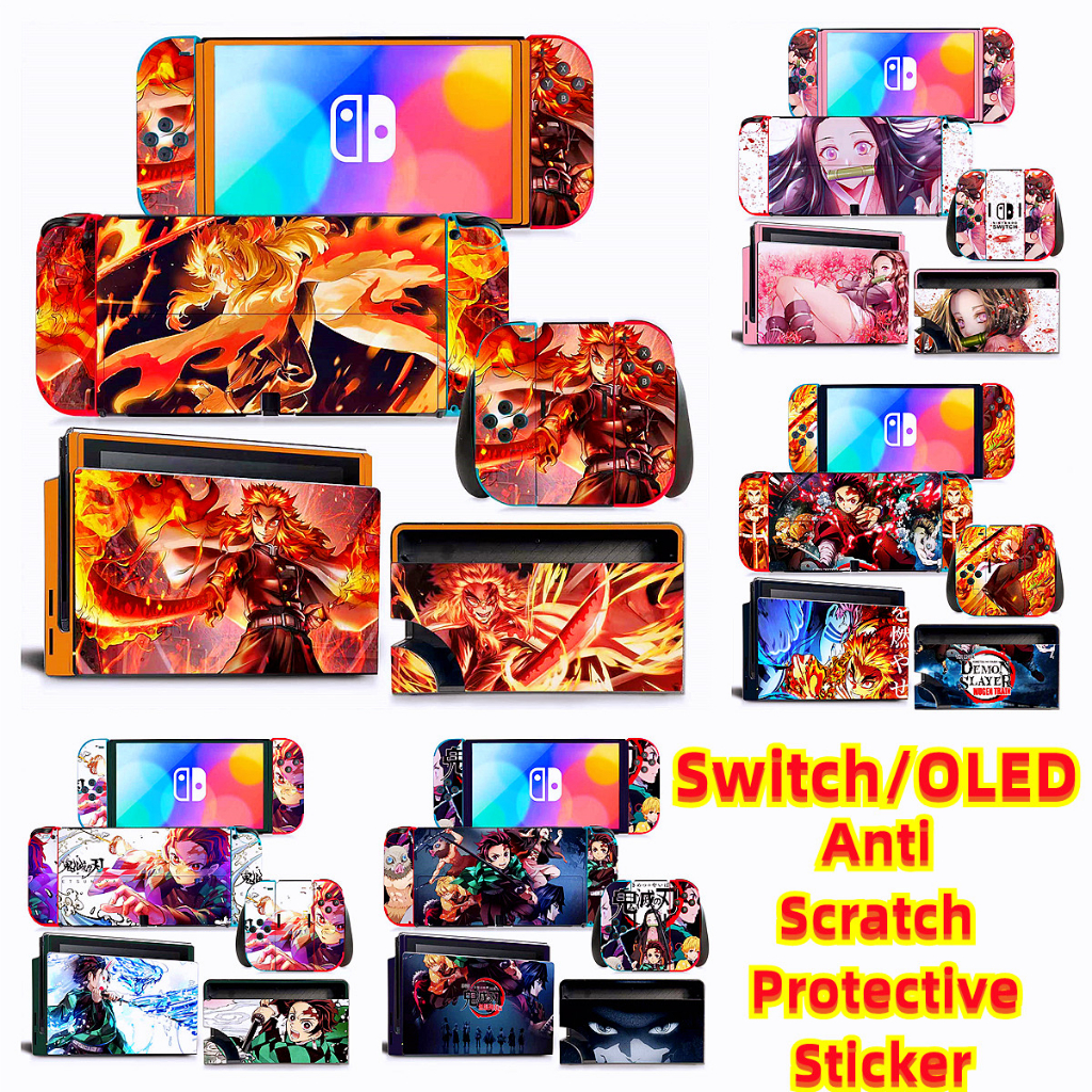 Nintendo Switch (OLED) New Style Demon Slayer Pain Patch, More than 50 ...