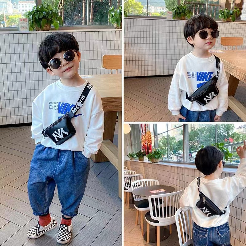 [Hi Baby] Korean Cartoon Children's Bag Messenger Bag Lovely Elegant ...