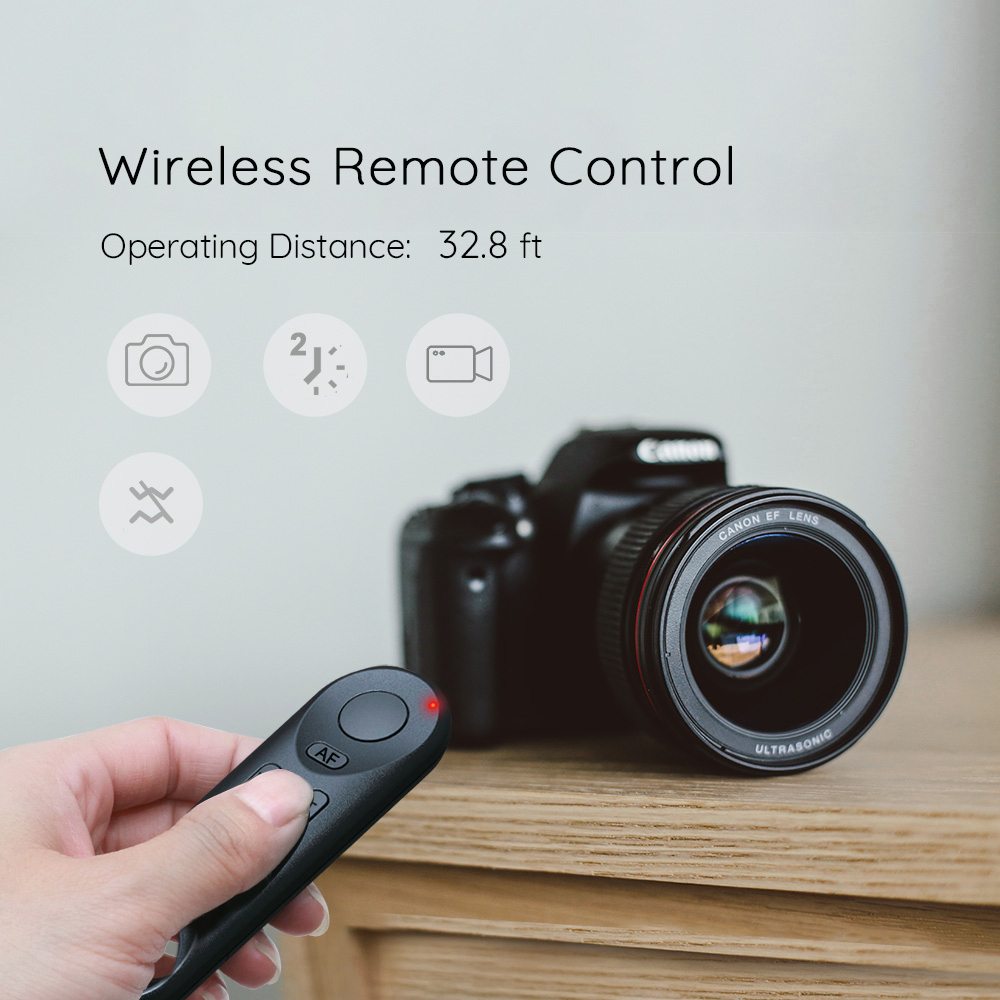 BR-E1A Wireless Remote Control for Canon EOS R10 R7 R6 R5 R RP M50 M50II M6II 800D 850D 200DII ...