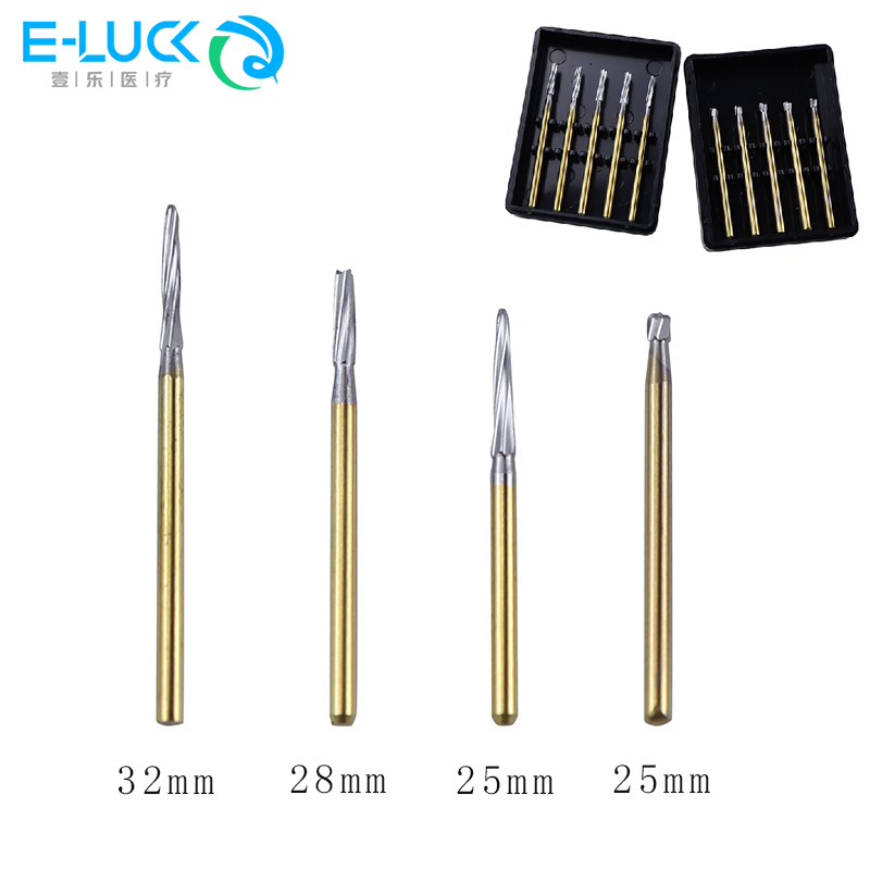 5pcs Dental Zekrya Tooth Extraction Burs Carbide Tungsten Bone Cutters ...