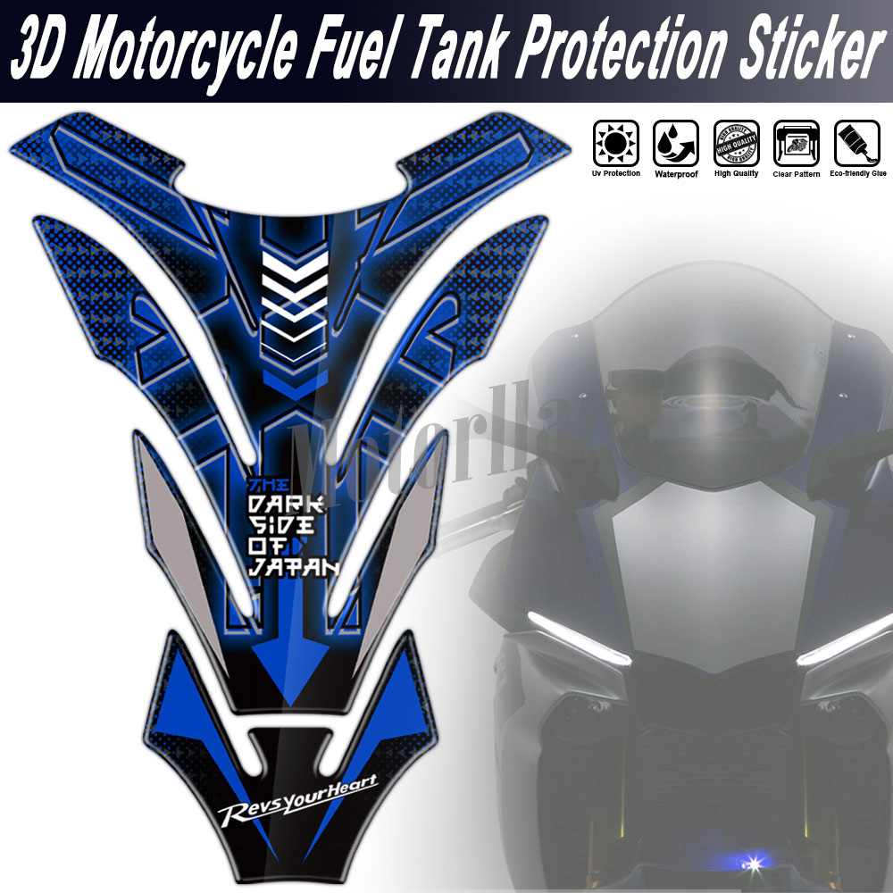 For YAMAHA R1 R3 R6 XJ6 YZ6 XJR1300 FZ1 fz8 FAZER TZR250 3D Motorcycle ...