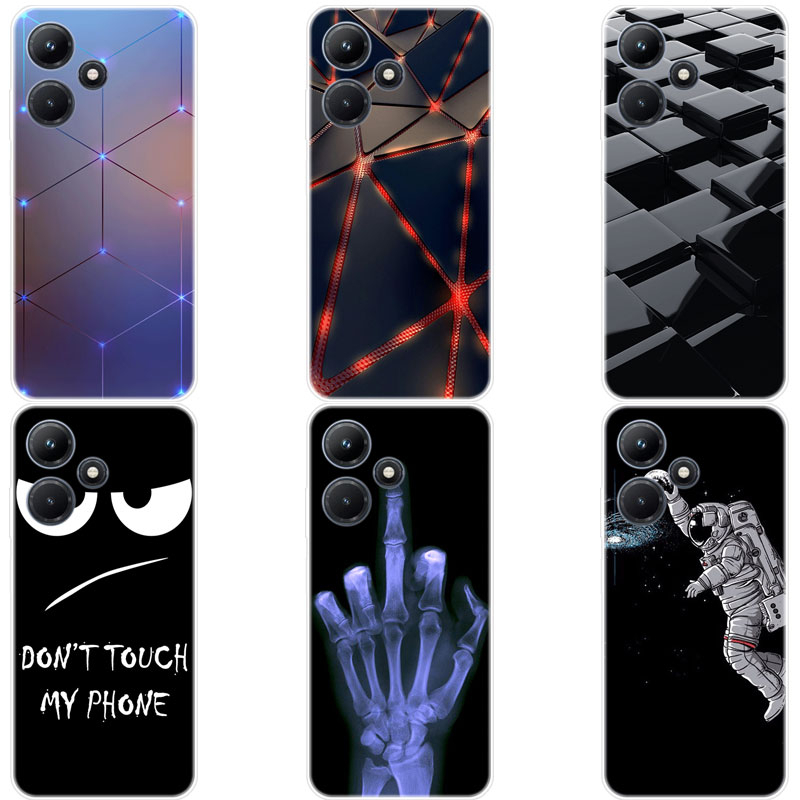 Infinix Hot 30 Casing Soft TPU Infinix Hot 30i Case Silicone Cartoon ...