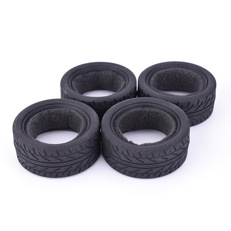 AUSTAR 4PCS AX-8002 Flat Speed Drift Rubber Tires 26mm Soft Tyres For ...
