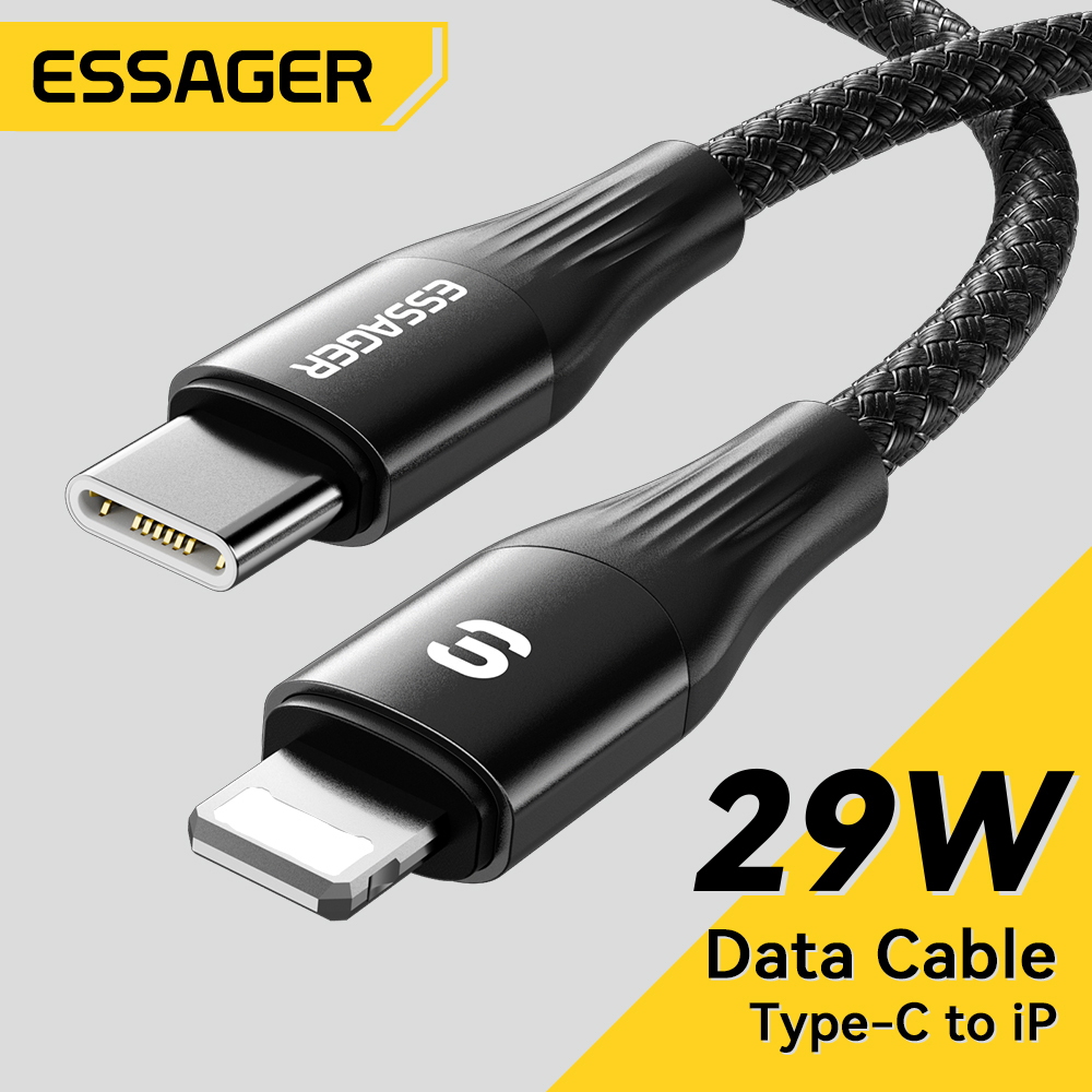 Essager PD 29w/27W/20W usb c to L cable Fast charging for IP 7-14 Pro ...