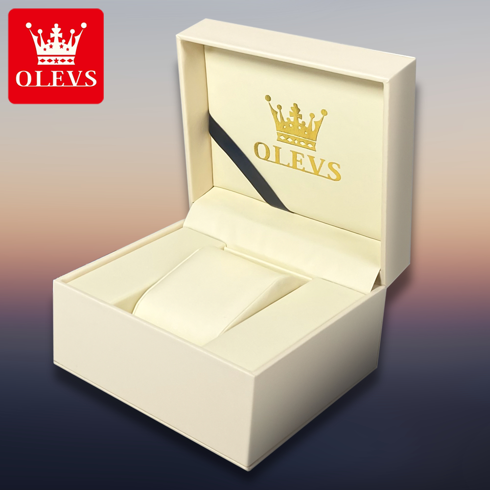 OLEVS Exquisite Gift Set Box Premium White Original Men's and Women's ...