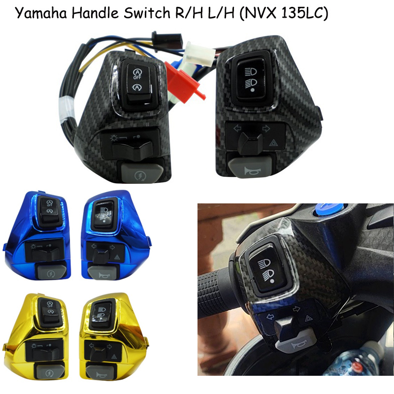 (spot)Yamaha handle switch R/H L/H(NVX 135 LC)1 set of ori AEROX155 ...