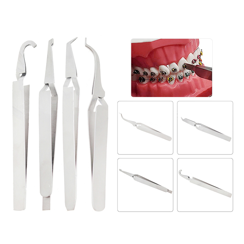 4Type Dental Orthodontic Posterior Brackets Buccal Tube Lingual Buttons ...